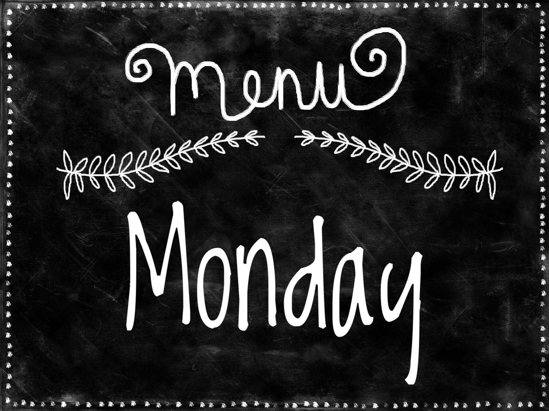 Menu Monday - Glitter On A Dime