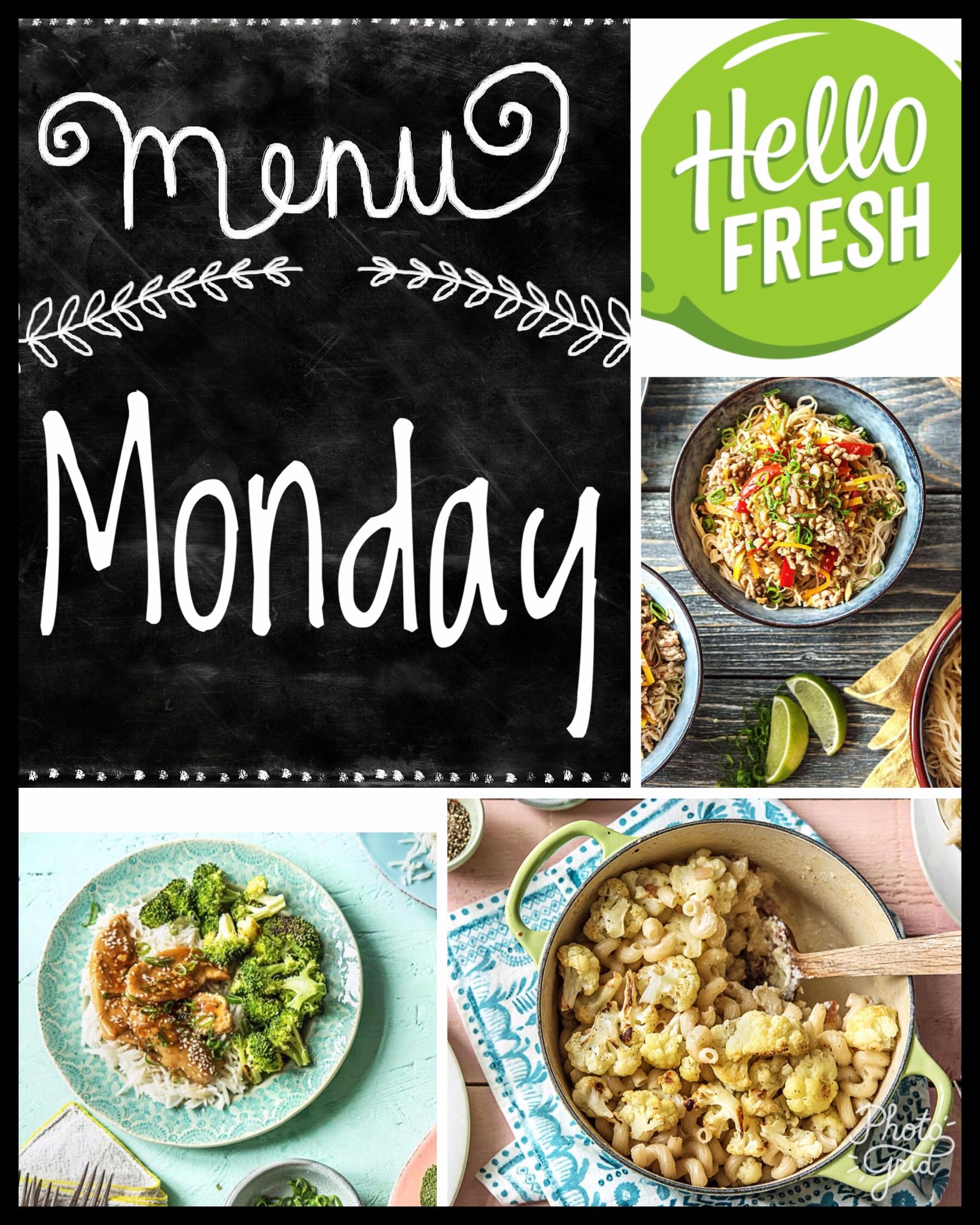 Menu Monday - Hello Fresh - Glitter On A Dime