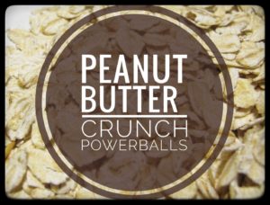 Peanut Butter Crunch Powerballs - Glitter On A Dime