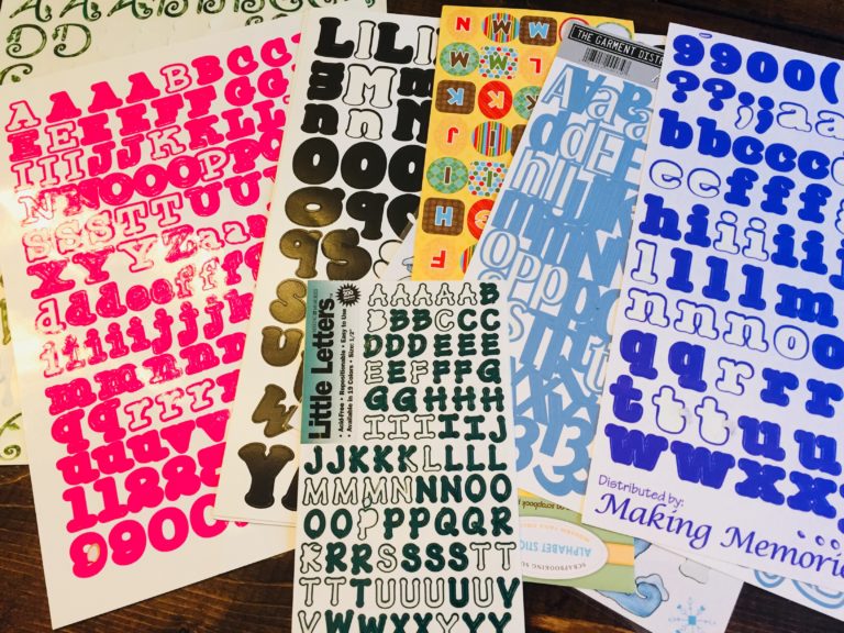 Alphabet Sticker Matching - Activity for Letter Recognition - Glitter ...