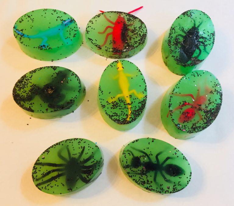 DIY Homemade Bug Soap for Kids - Glitter On A Dime