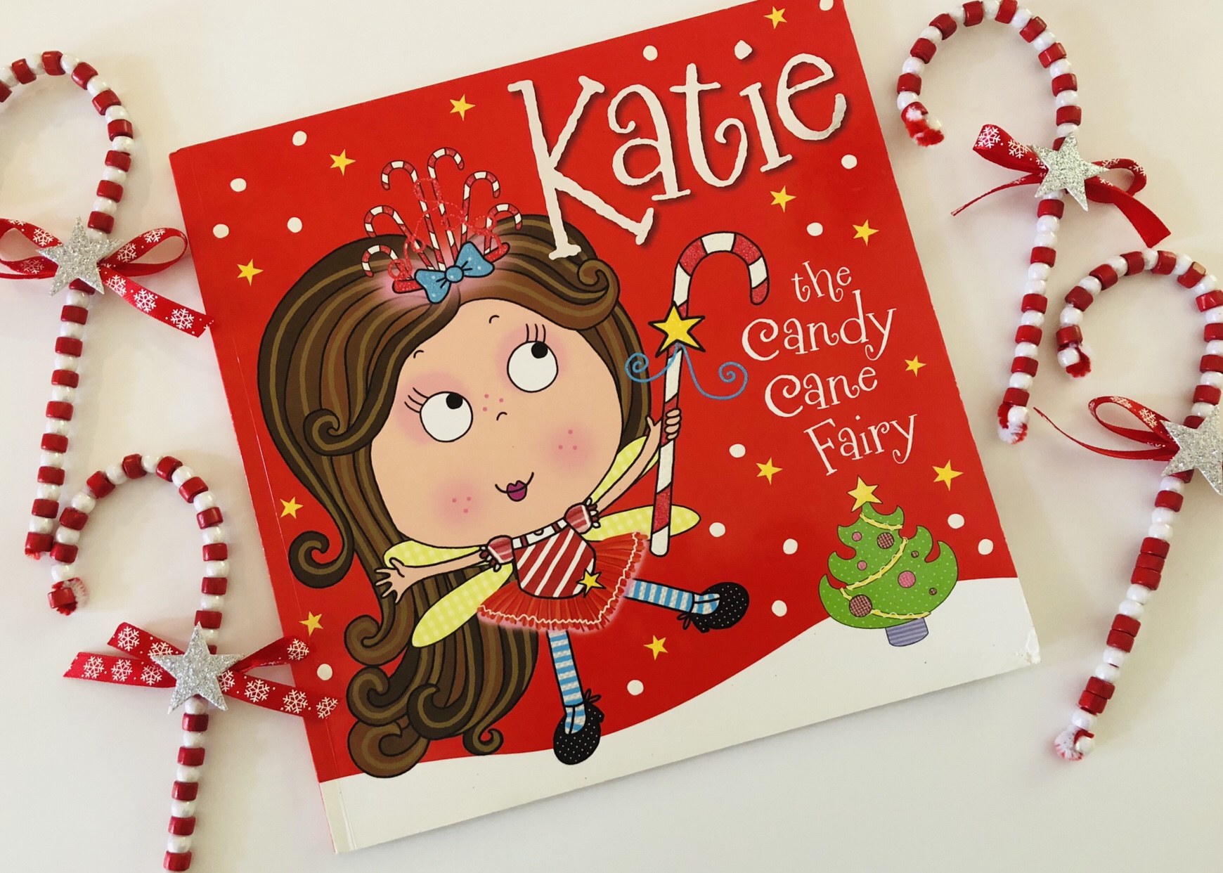 Beaded Candy Cane Kid-Made Ornaments - Glitter On A Dime