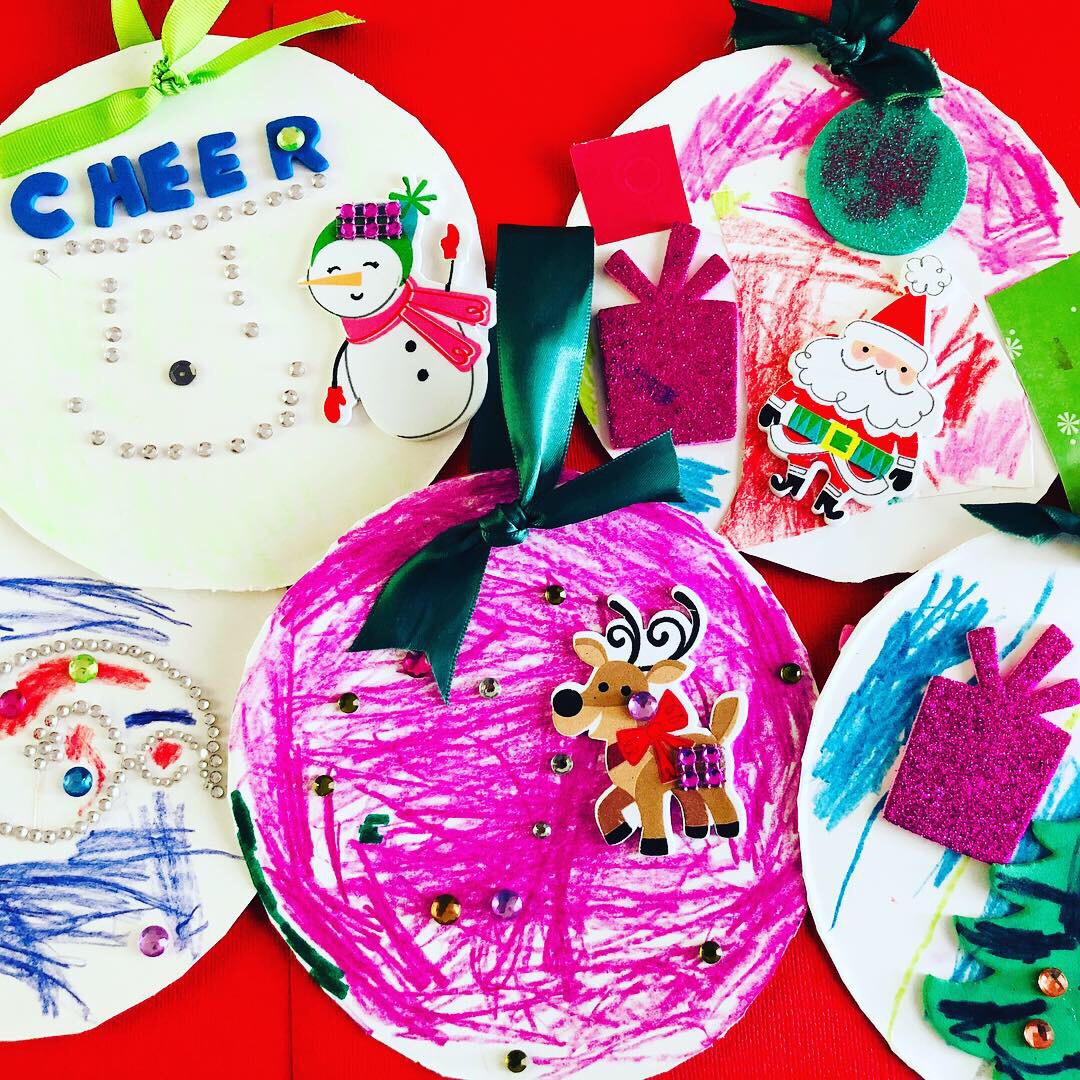 Paper Ornament Craft for Preschoolers - Glitter On A Dime