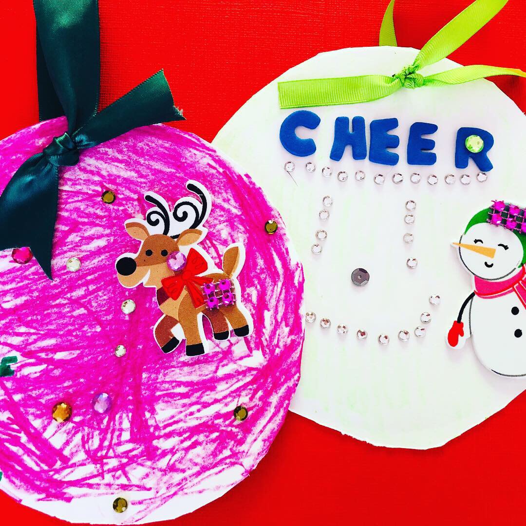 Paper Ornament Craft for Preschoolers - Glitter On A Dime