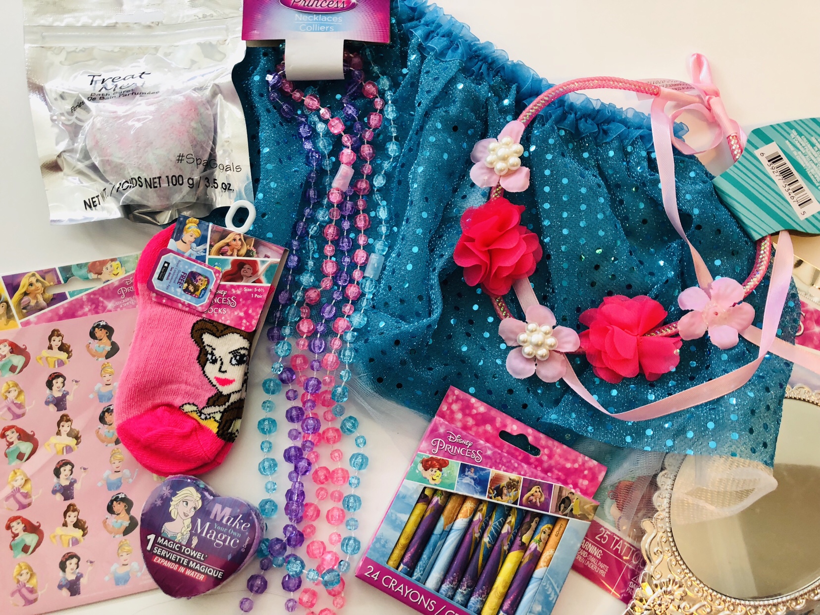 Dollar Tree Princess Stocking Stuffers - Glitter On A Dime
