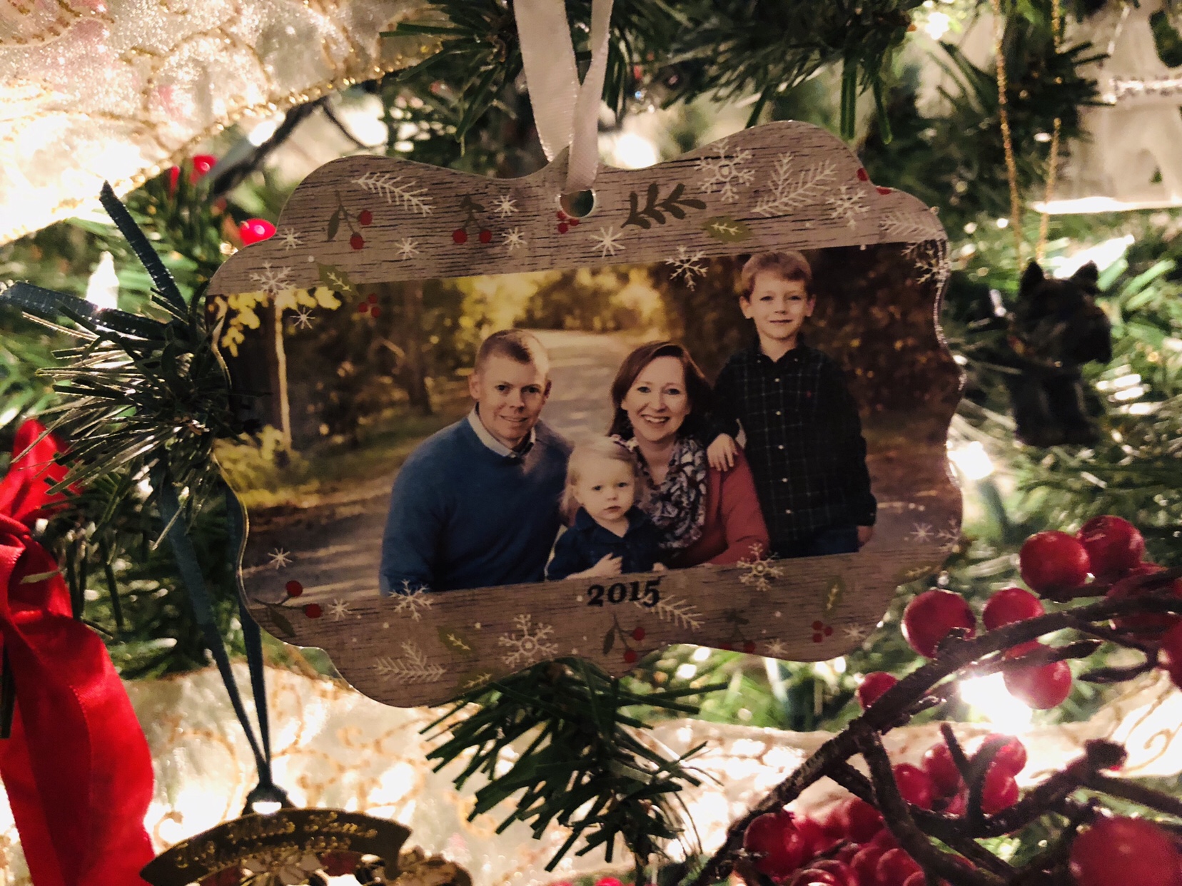 Create a Christmas Tree of Memories - Glitter On A Dime