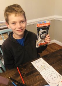 Space Themed Activity Box for Kids - Glitter On A Dime