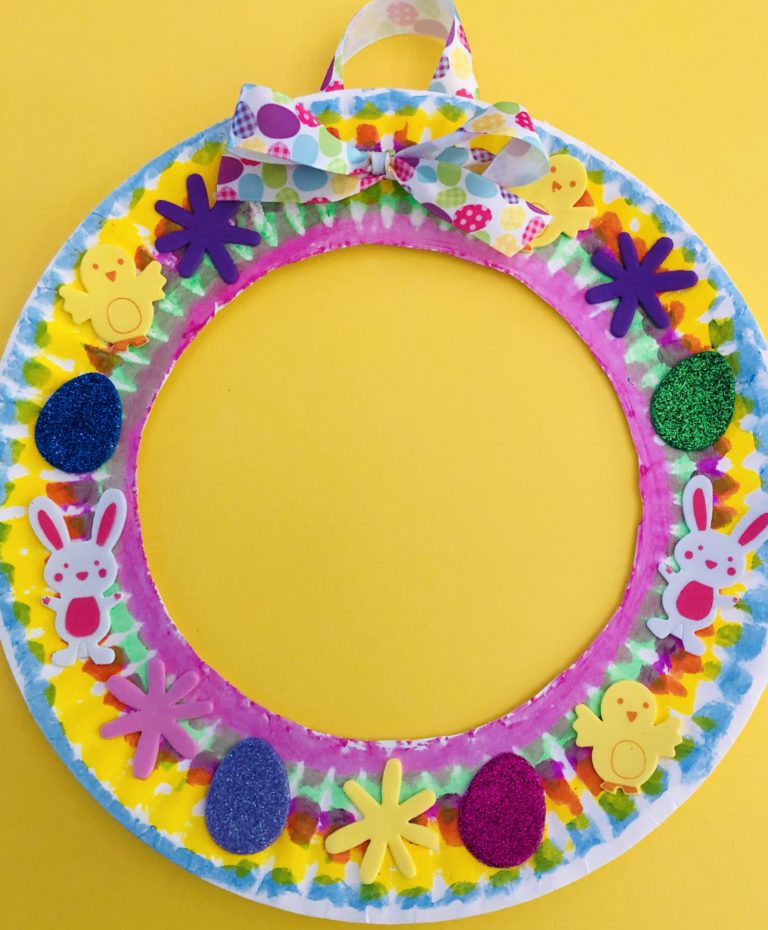 Cute and Easy Spring Paper Plate Crafts for Kids - Glitter On A Dime