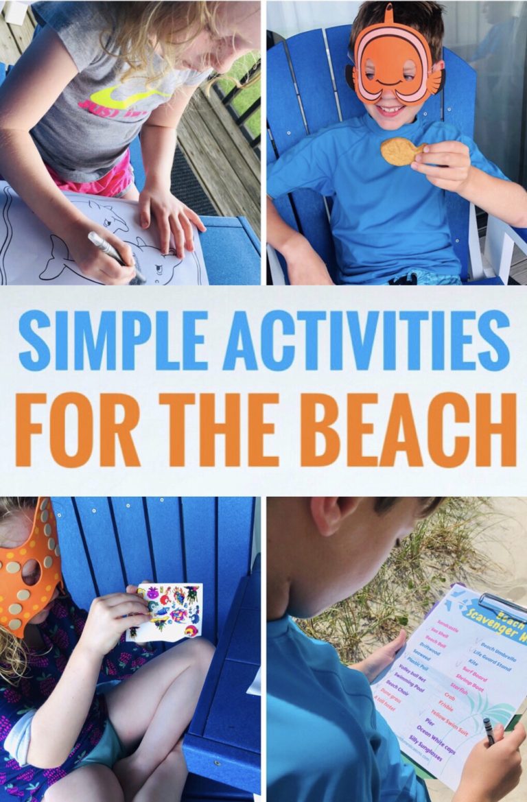Fun Beach Activities for Kids - Glitter On A Dime
