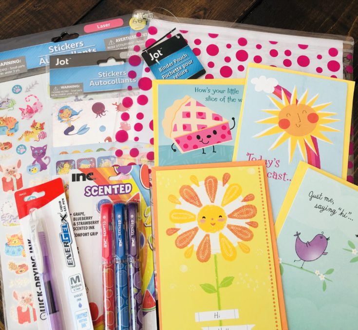 Create a Pen Pal Kit for Kids with Dollar Tree Cards - Glitter On A Dime
