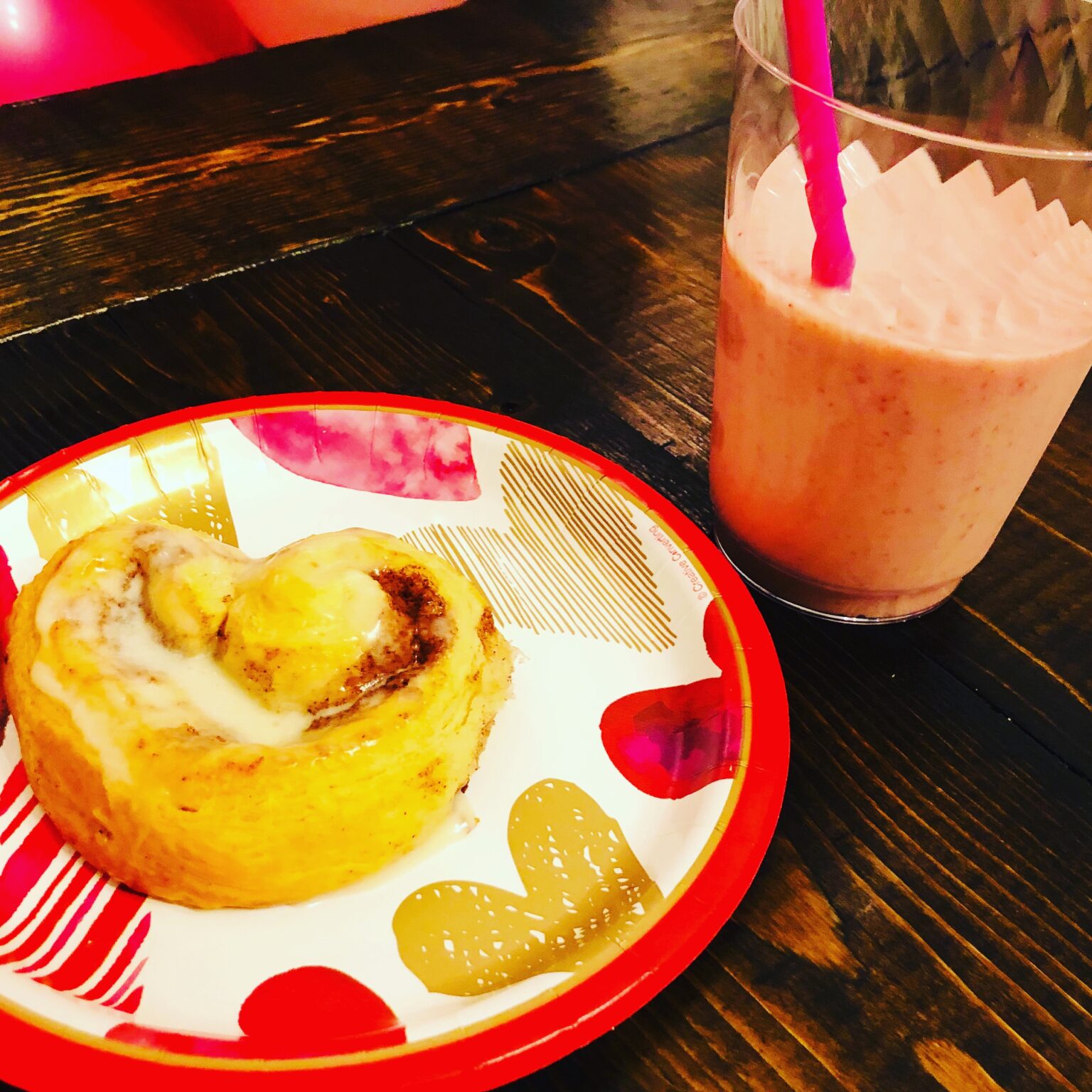 Sweetheart Strawberry Smoothie for Kids' Valentine Breakfast - Glitter ...