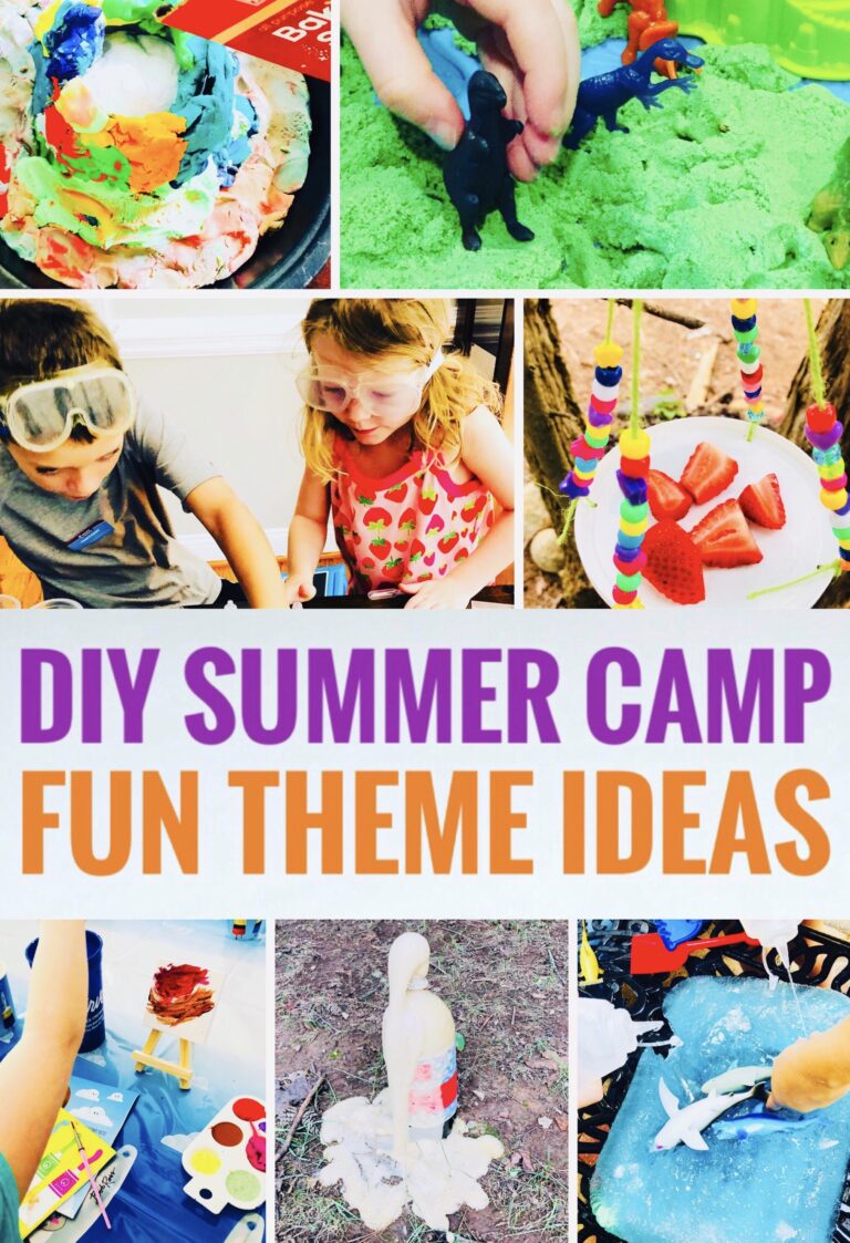 The BEST DIY Summer Camp Theme Ideas - Glitter On A Dime