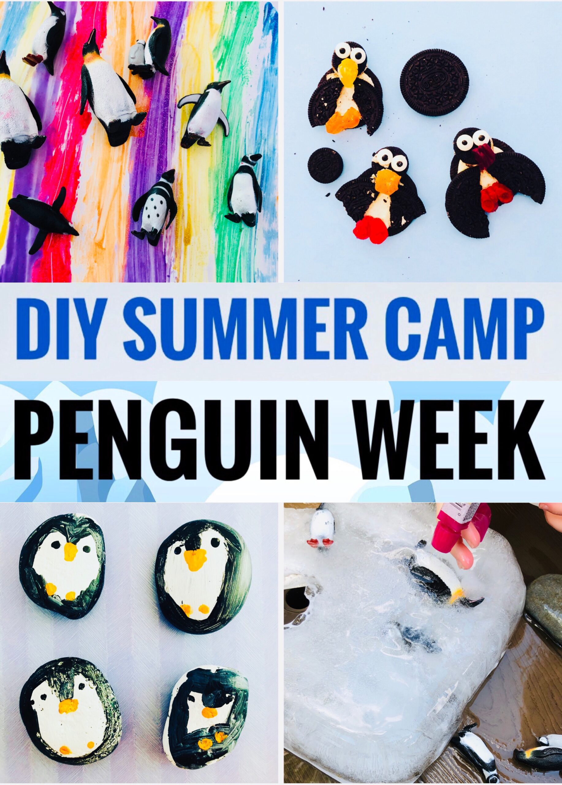 Penguin Week Summer Camp Activities - Glitter On A Dime