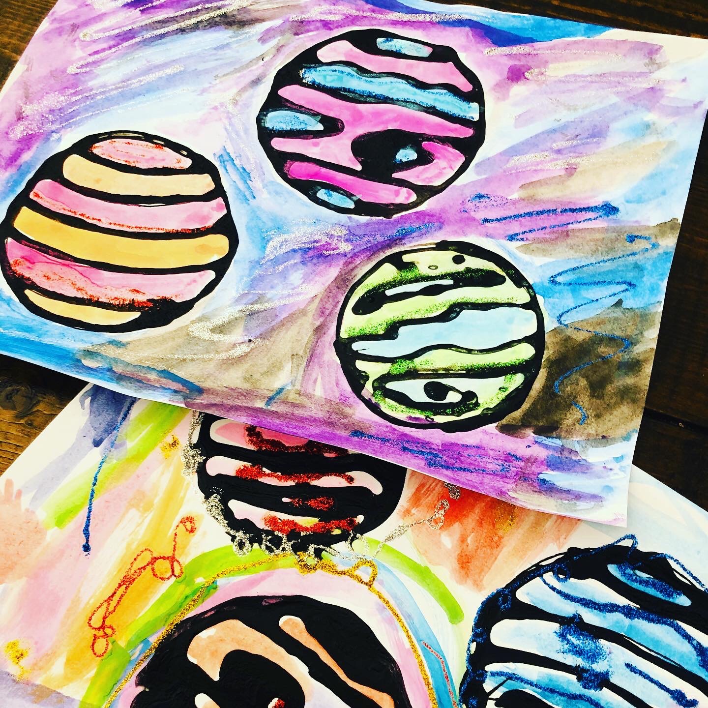 Easy Space Themed Crafts and Activities - Glitter On A Dime