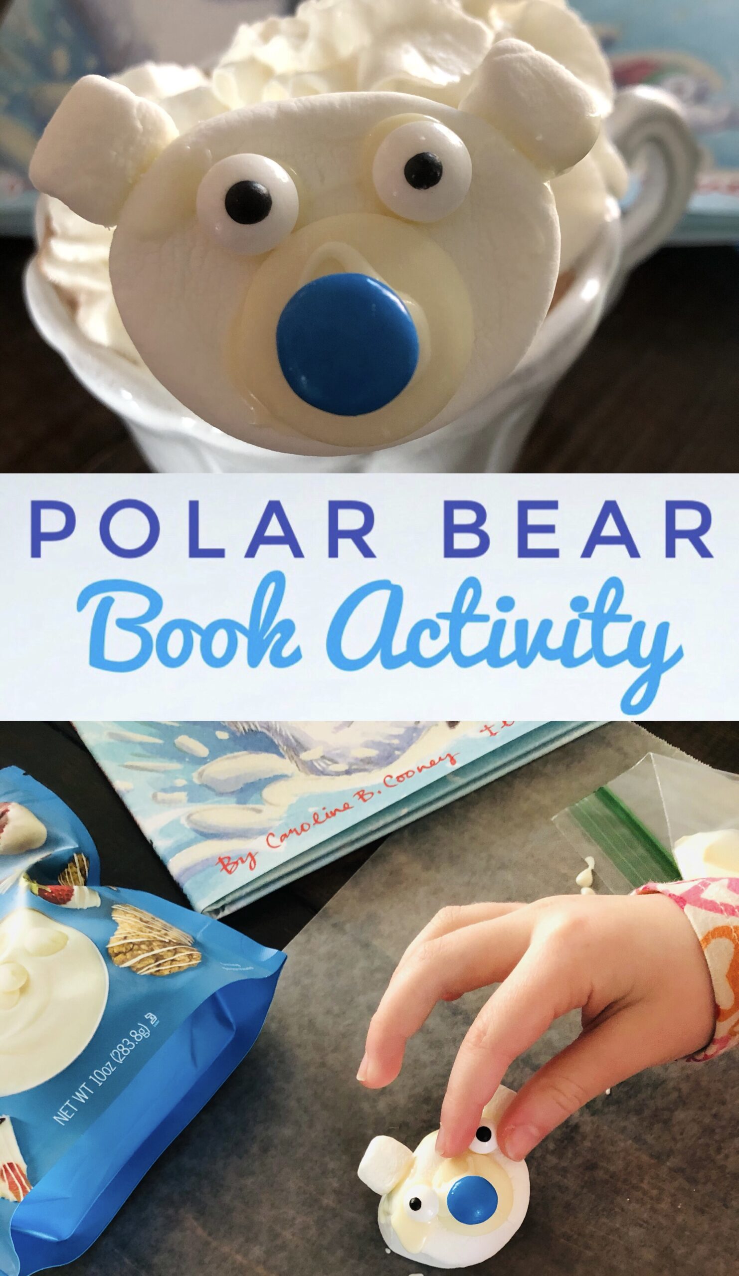 Polar Bear Book and Activity {Hot Chocolate Marshmallows} - Glitter On ...