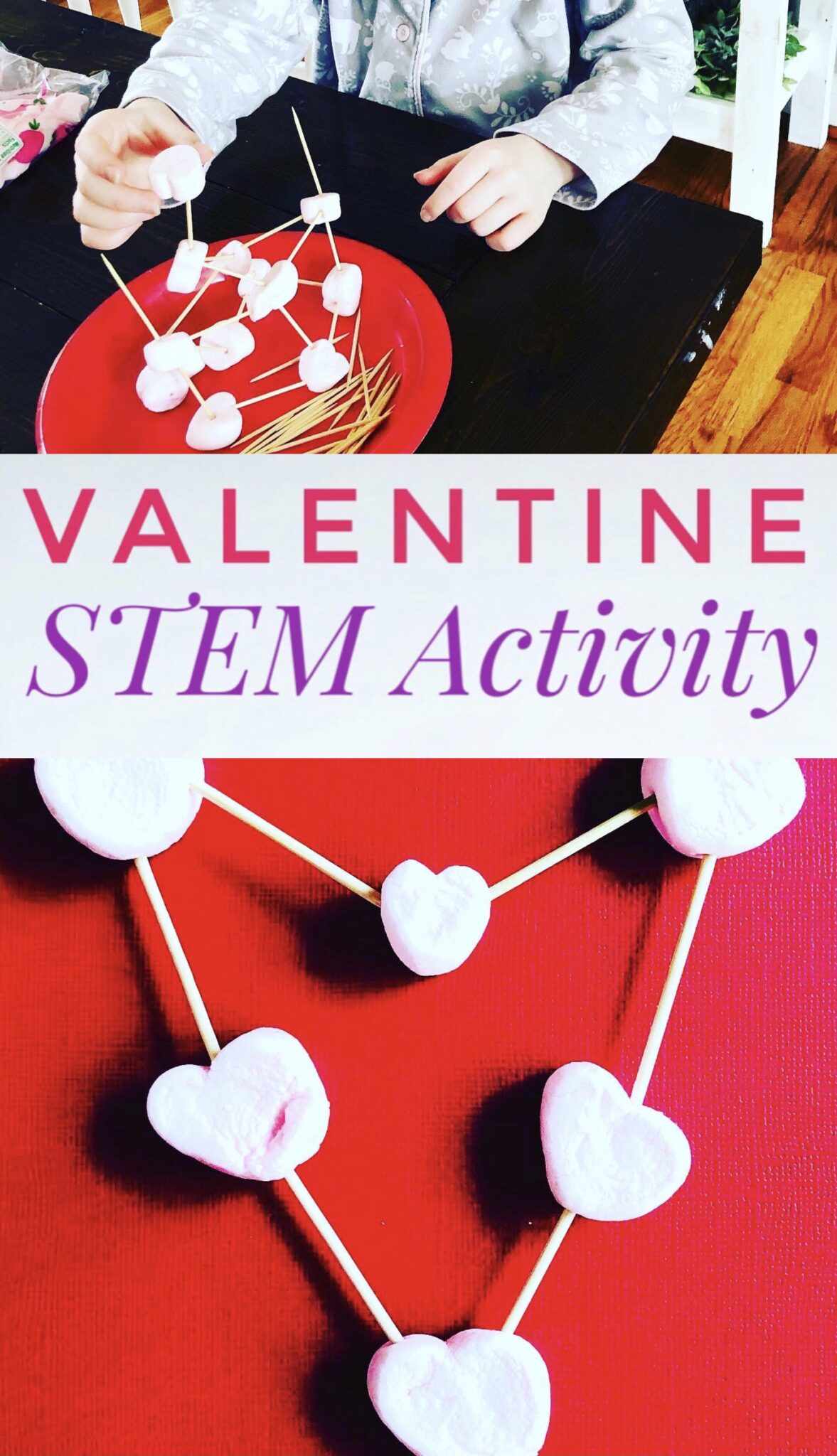 Simple Valentine STEM Activity - Glitter On A Dime