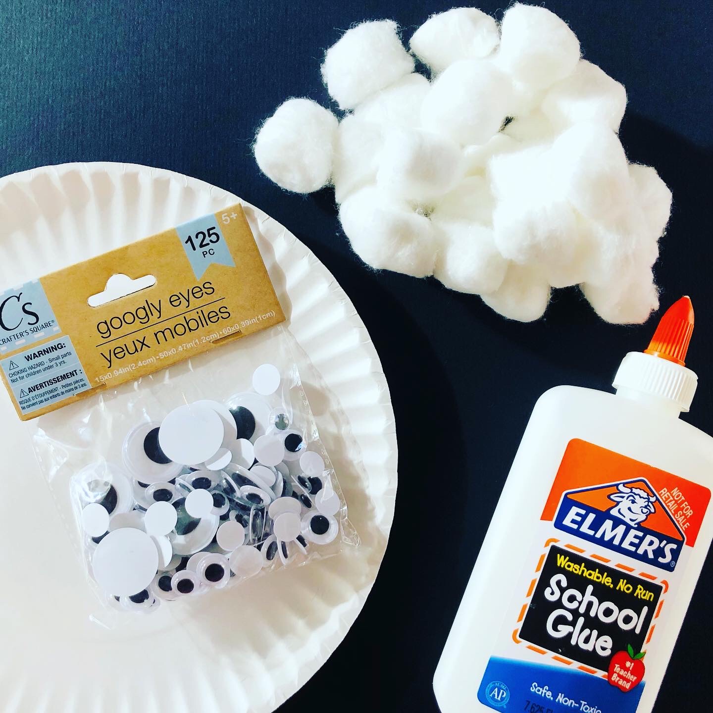 Paper Plate Sheep Craft and Little Ewe Book Review - Glitter On A Dime