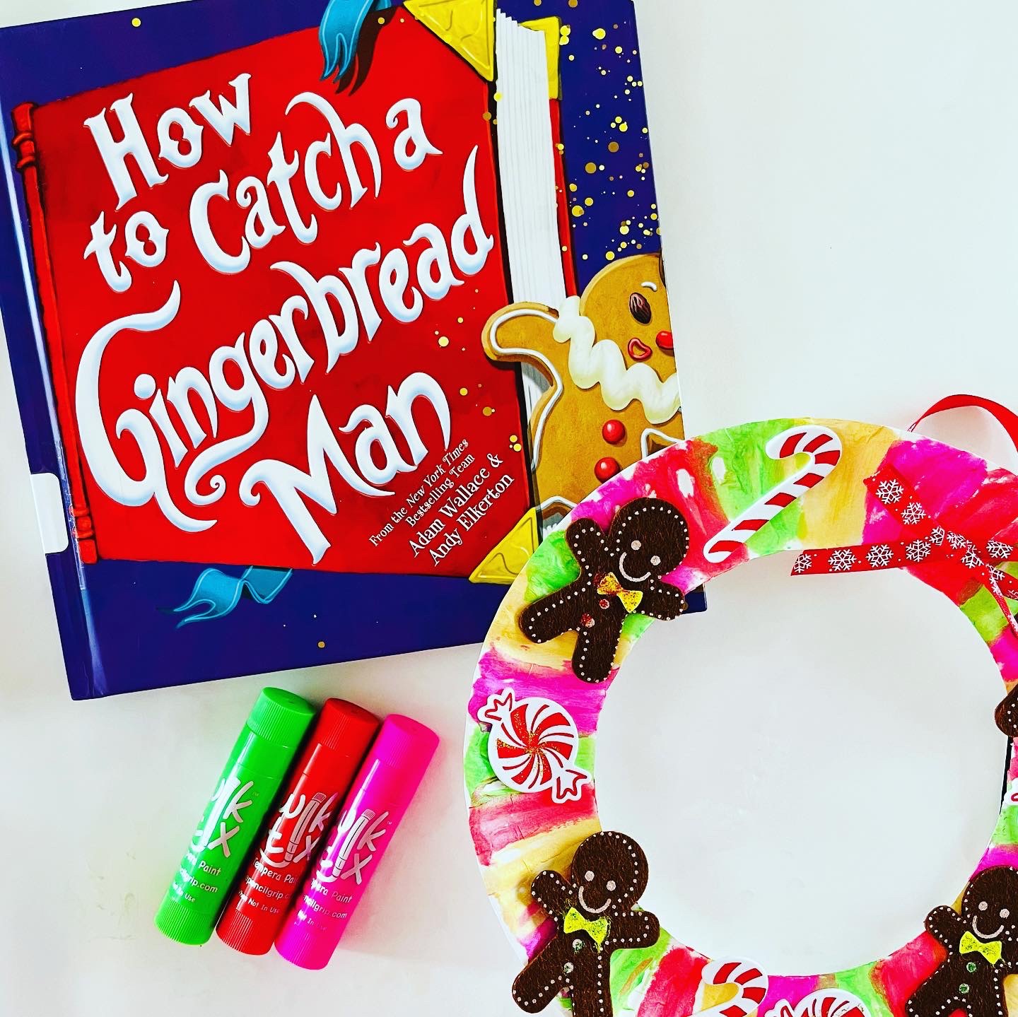 Cute Gingerbread Paper Plate Craft Idea - Glitter On A Dime