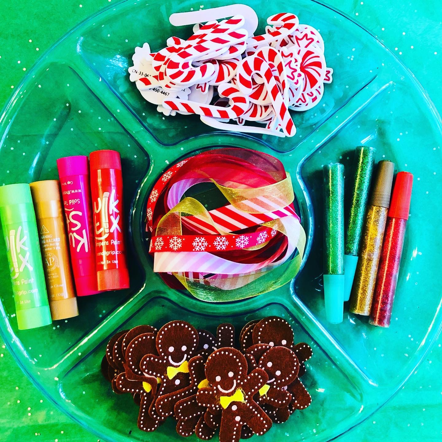 Cute Gingerbread Paper Plate Craft Idea - Glitter On A Dime