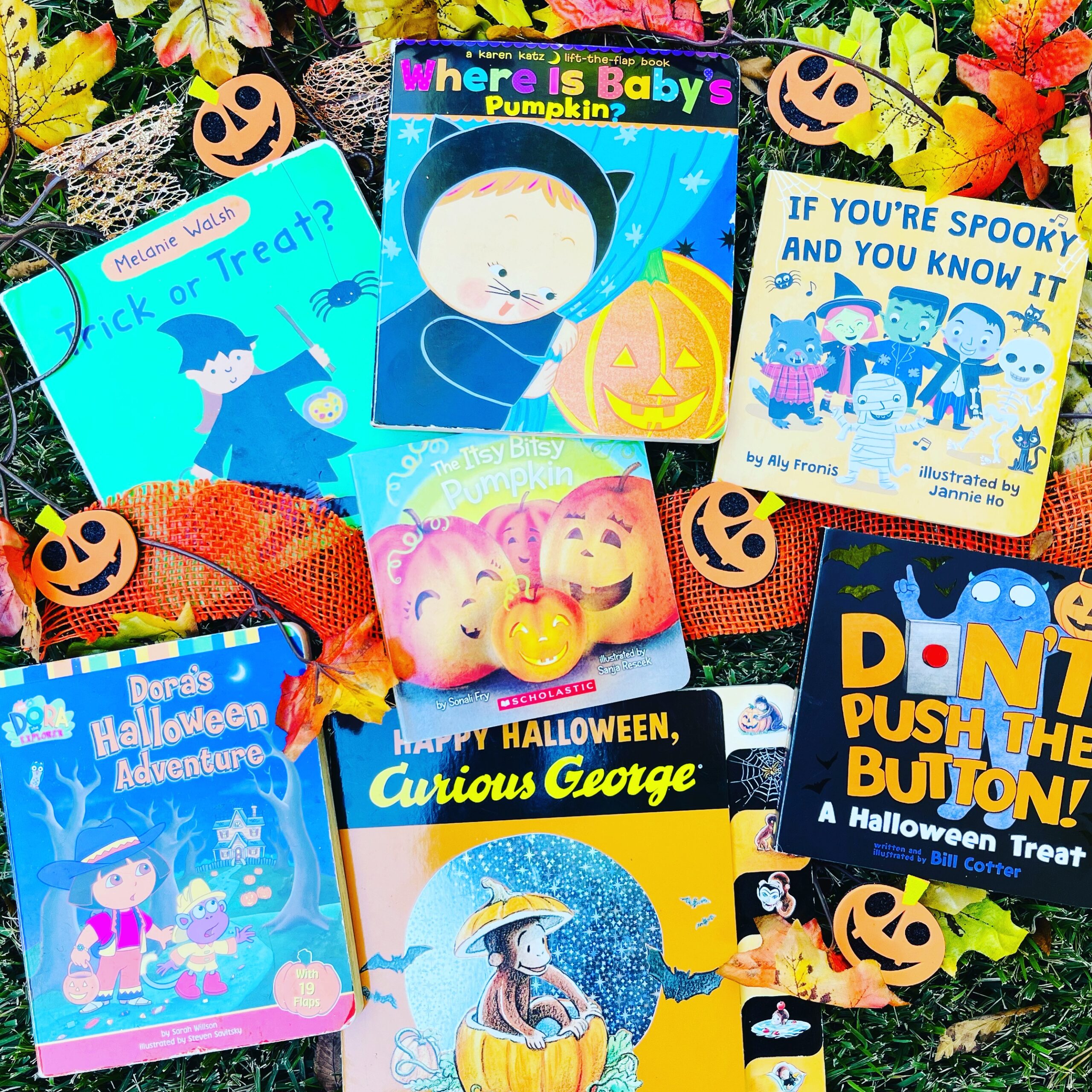 Cute Interactive Halloween Board Books that are perfect for Toddlers ...