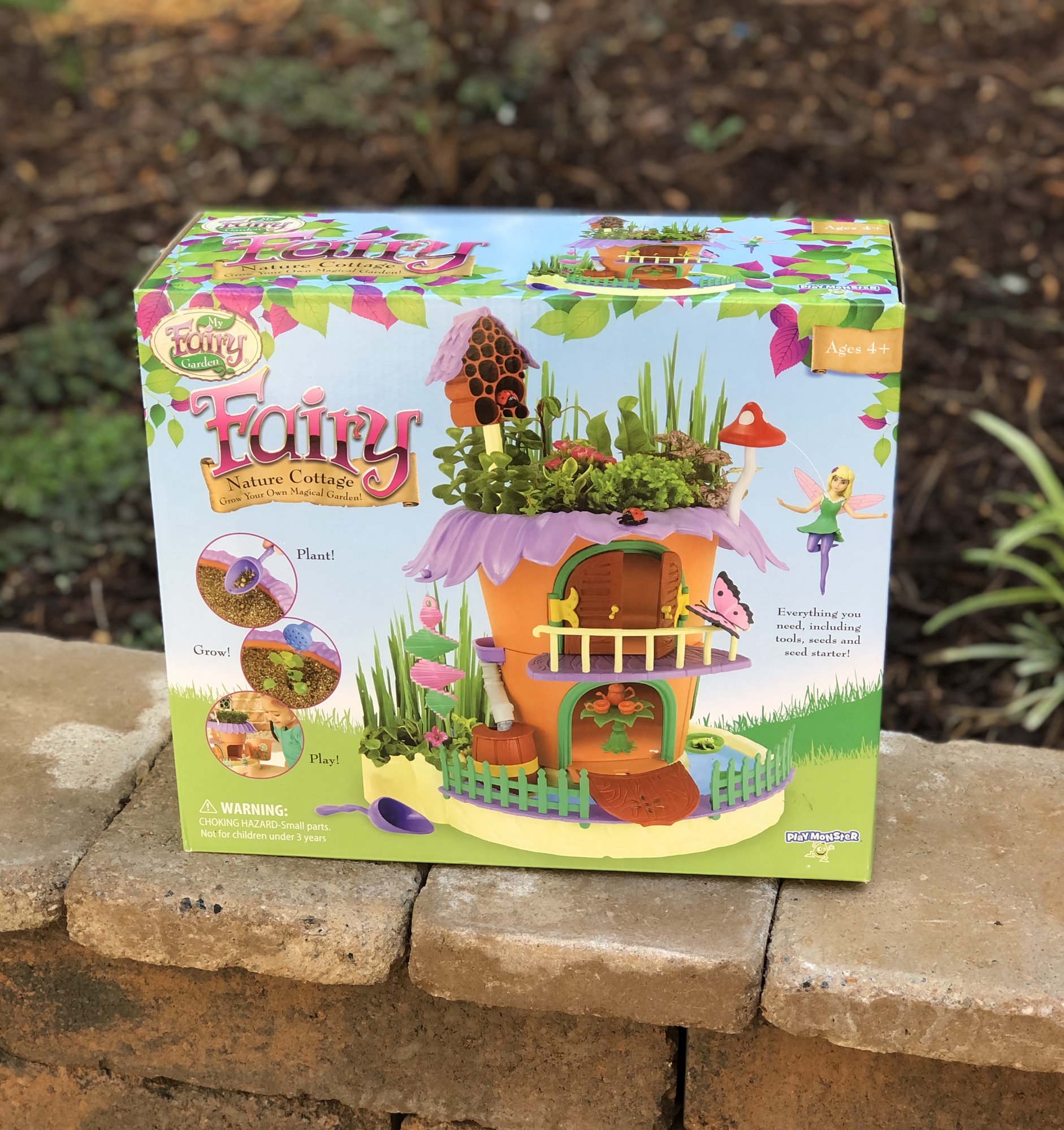 Fairy Nature Cottage {Fun Gift Idea for Kids} - Glitter On A Dime